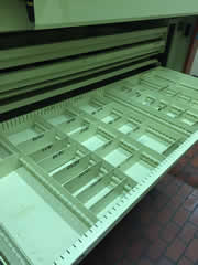 gebrauchte Lagerpaternoster Hänel Rotomat 950